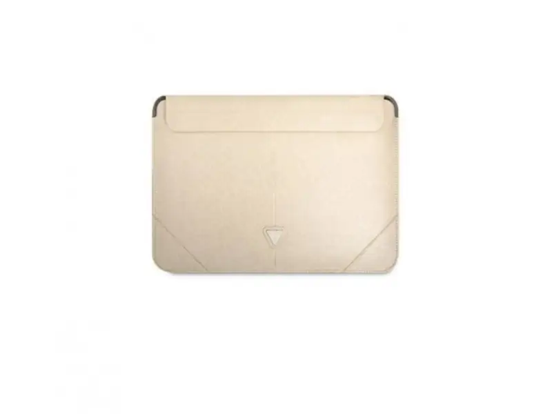 GUESS NAVLAKA ZA LAPTOP OD 16” BEIGE SAFFIANO TRIANGLE