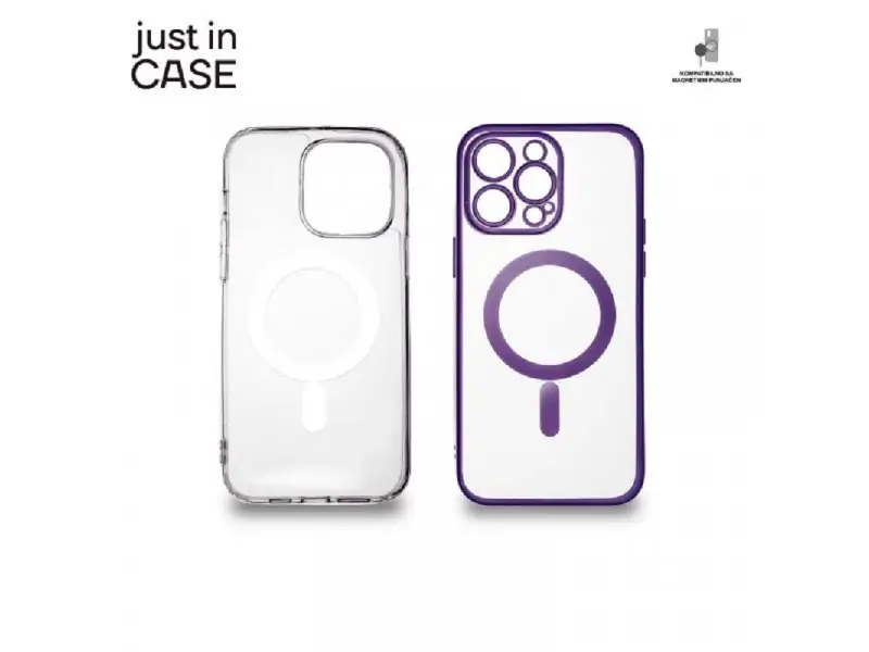 JUST IN CASE 2U1 EXTRA CASE MAG MIX PAKET LJUBIČASTI ZA IPHONE 14 PRO MAX