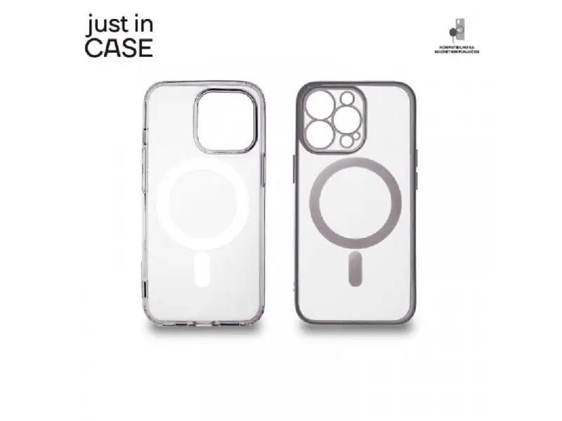 JUST IN CASE 2U1 EXTRA CASE MAG MIX PAKET SREBRNI ZA IPHONE 13 PRO