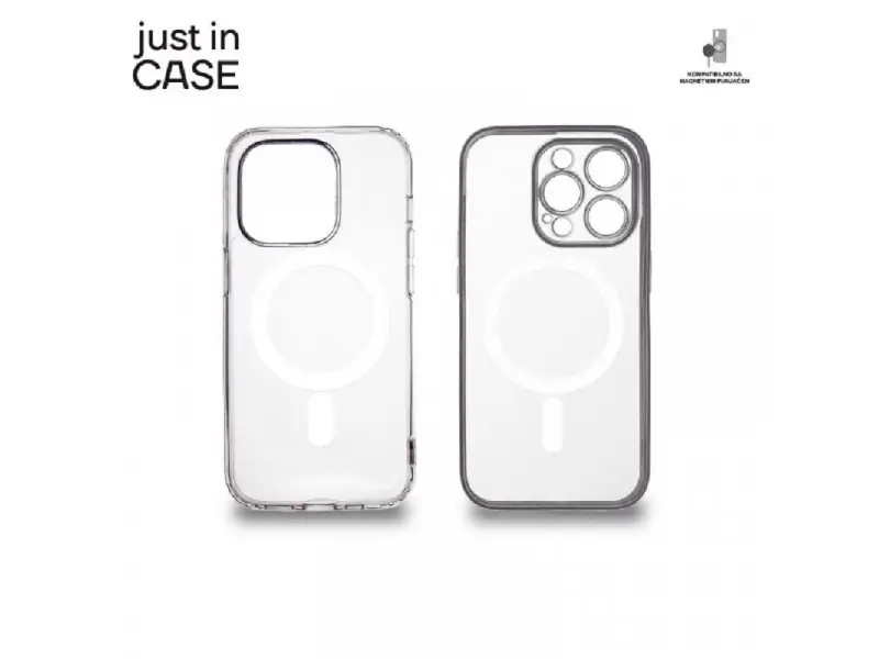 JUST IN CASE 2U1 EXTRA CASE MAG MIX PAKET SREBRNI ZA IPHONE 14 PRO