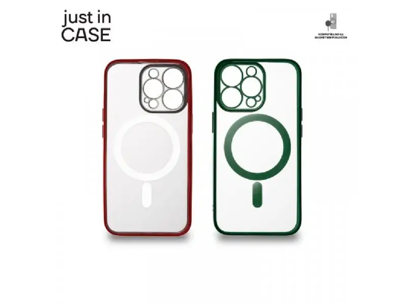 JUST IN CASE 2U1 EXTRA CASE MAG MIX PAKET ZELENO CRVENI ZA IPHONE 13 PRO