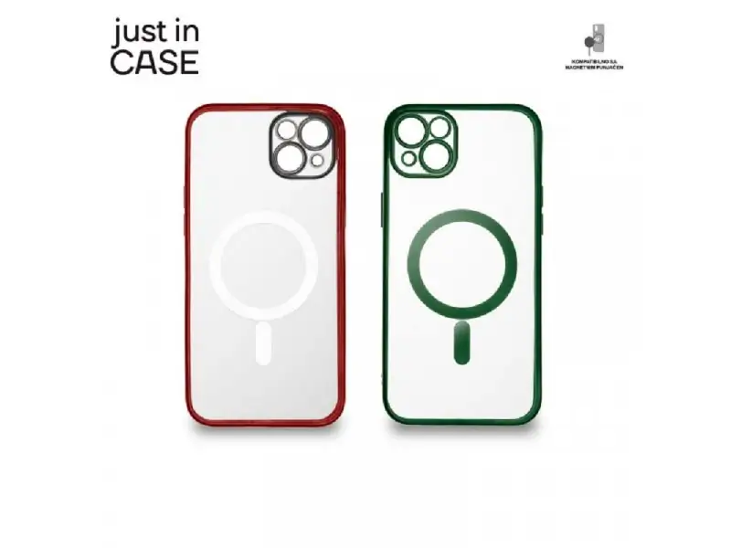 JUST IN CASE 2U1 EXTRA CASE MAG MIX PAKET ZELENO CRVENI ZA IPHONE 14 PLUS