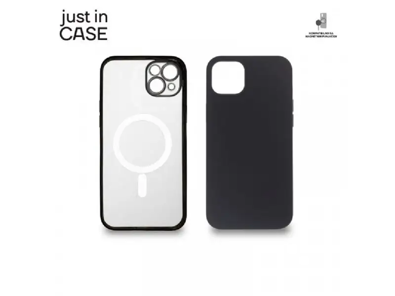 JUST IN CASE 2U1 EXTRA CASE MAG MIX PLUS PAKET CRNI ZA IPHONE 14 PLUS