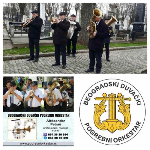 Pogrebni orkestar Beograd trubači muzika sahrane