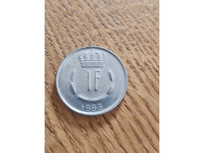 Luxembourg 1 Franc 1983