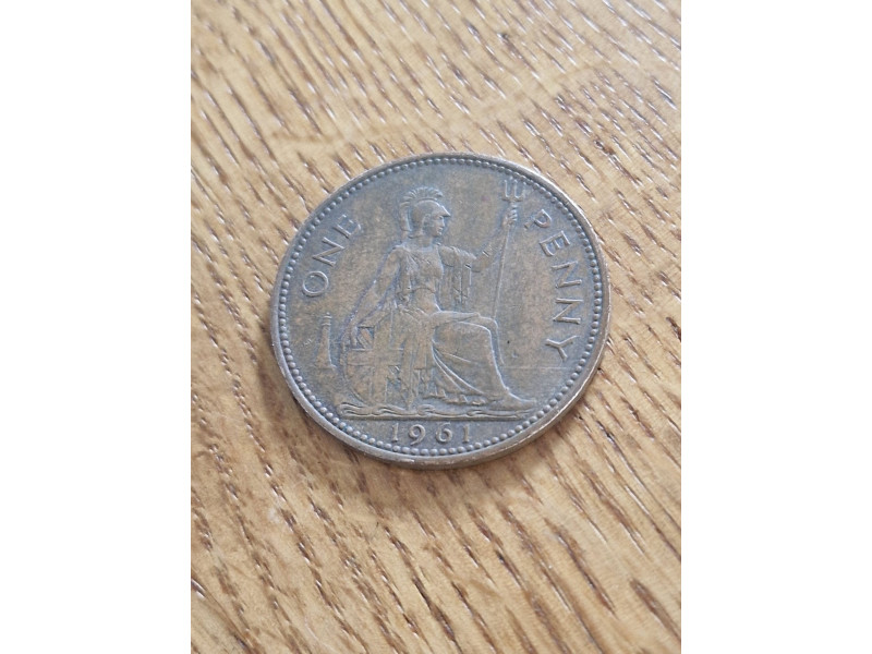 Engleska 1 Penny 1971 AU