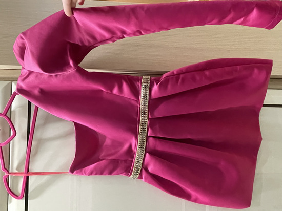 Roze kratka haljinica