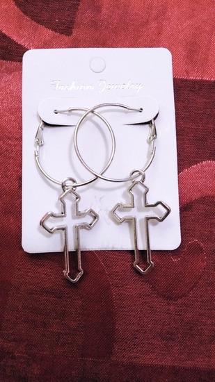 Nove Efektne Krst minđuše -cross earings