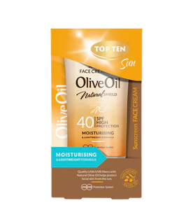 TOP TEN OLIVE OIL SUNSCREEN FACE CREAM SPF 40