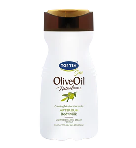 TOP TEN OLIVE OIL AFTER SUN MILK