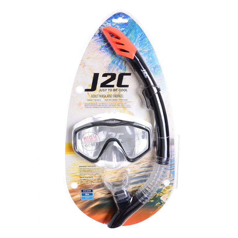 J2C Maska i peraja SET MASK AND SNORKEL