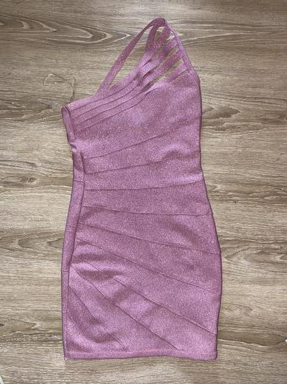 Haljina Bandage roze boje