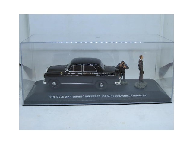 1:43 altaya cold war mercedes 180 BND