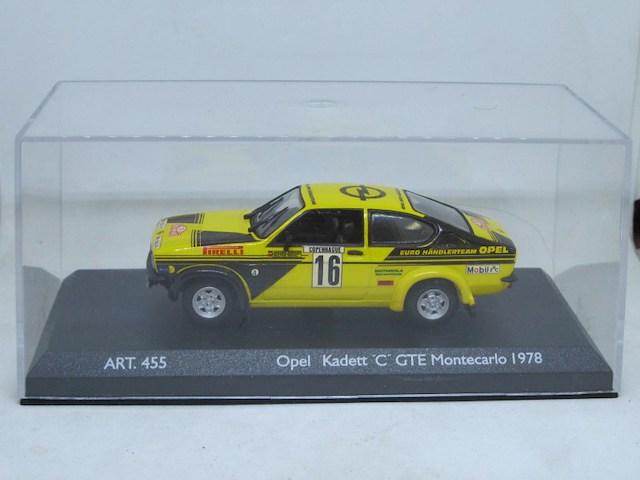 1:43 detail cars opel kadett C GTE