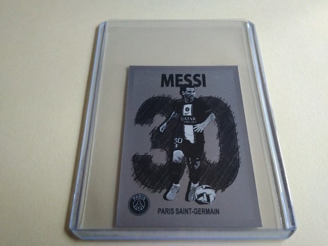 Panini Foot 2023 - Ligue1 - Art Crack - Messi