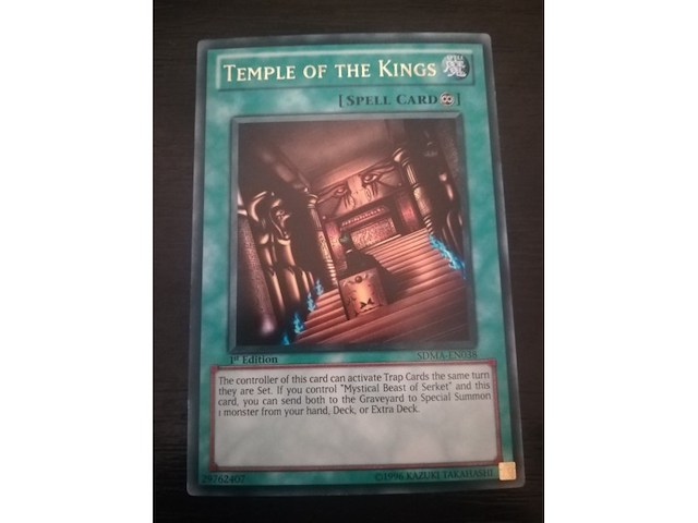 Yu-GI-OH!- Temple of the Kings (Ultra rare)
