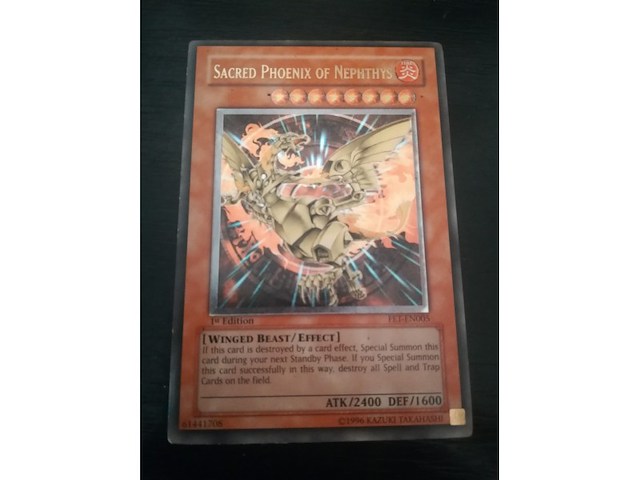 Yu-GI-OH!- Sacred Phoenix of Nephthys (Ultimate rare)