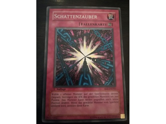 Yu-GI-OH!- Schattenzauber (Super rare)