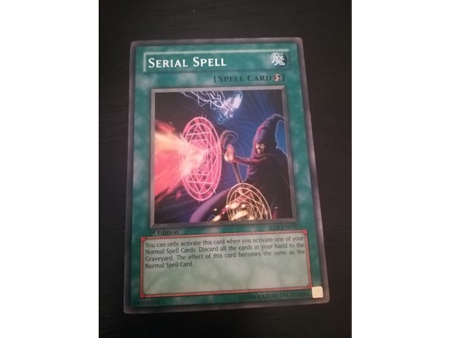 Yu-GI-OH!- Serial Spell (Rare)