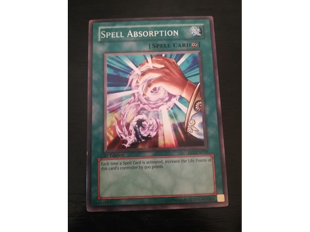 Yu-GI-OH!- Spell Absorption (Rare)
