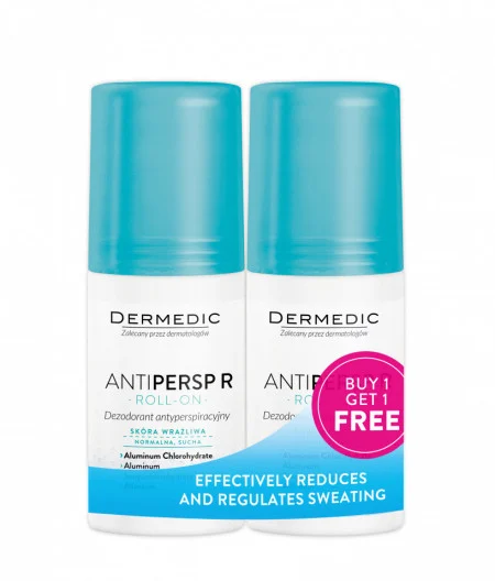 DERMEDIC ANTIPERSP R roll-on 1+1 GRATIS