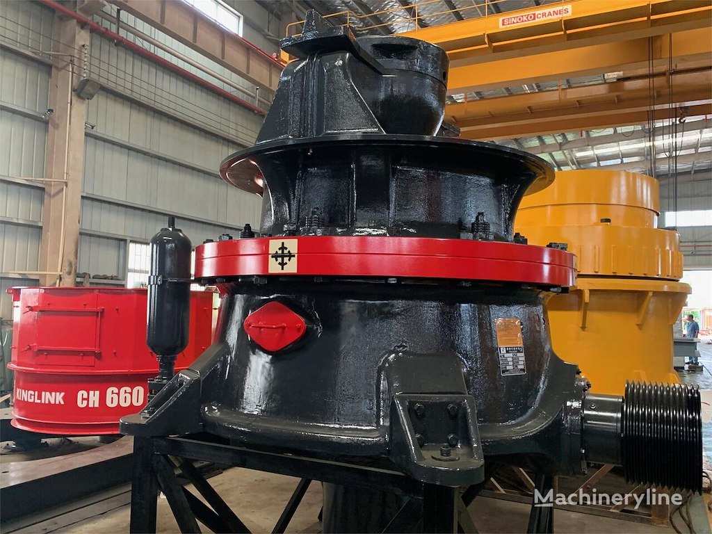 Nova Kinglink Sandvik type Hydraulic Cone Crusher CH660 | Diabase konusna drobilica