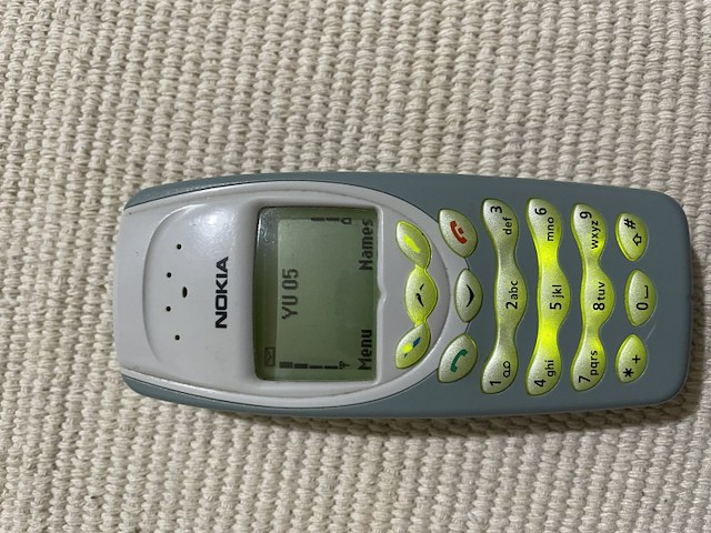 Nokia 3410 lepo ocuvana, life timer 11:06, nova baterij