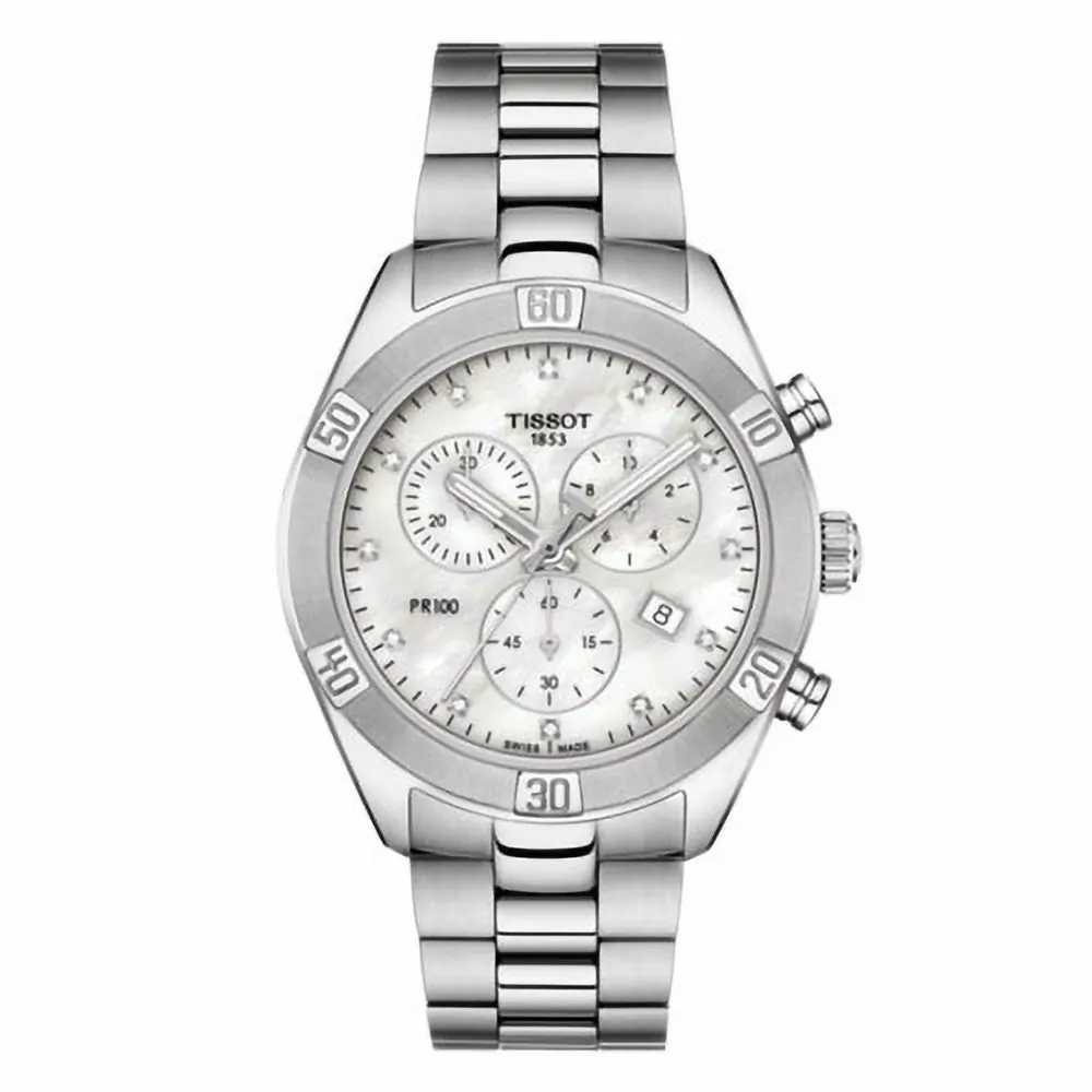 Tissot T1019171111600 Pr 100 Sport Chic Chronograph