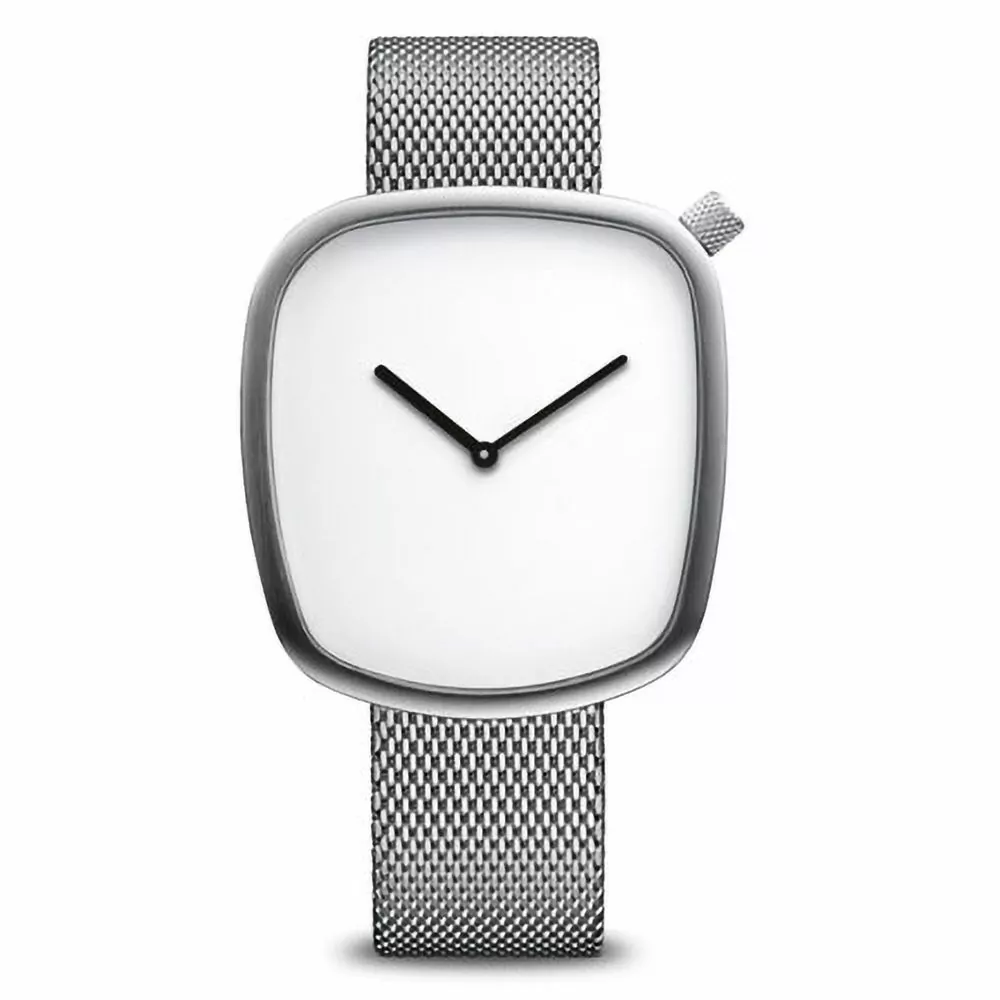 Bering 18040-004 Pebble Brushed Silver