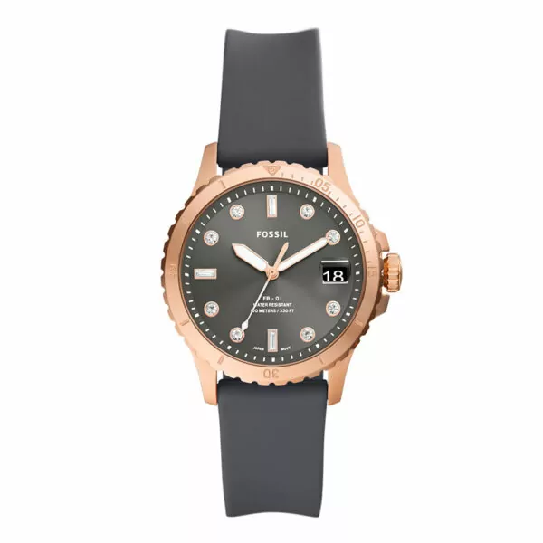 Fossil ES5293 Gray Silicone