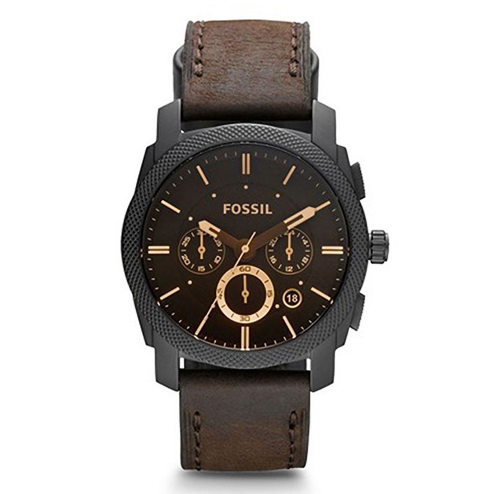 Fossil FS4656 Mid-Size Chronograph Leather