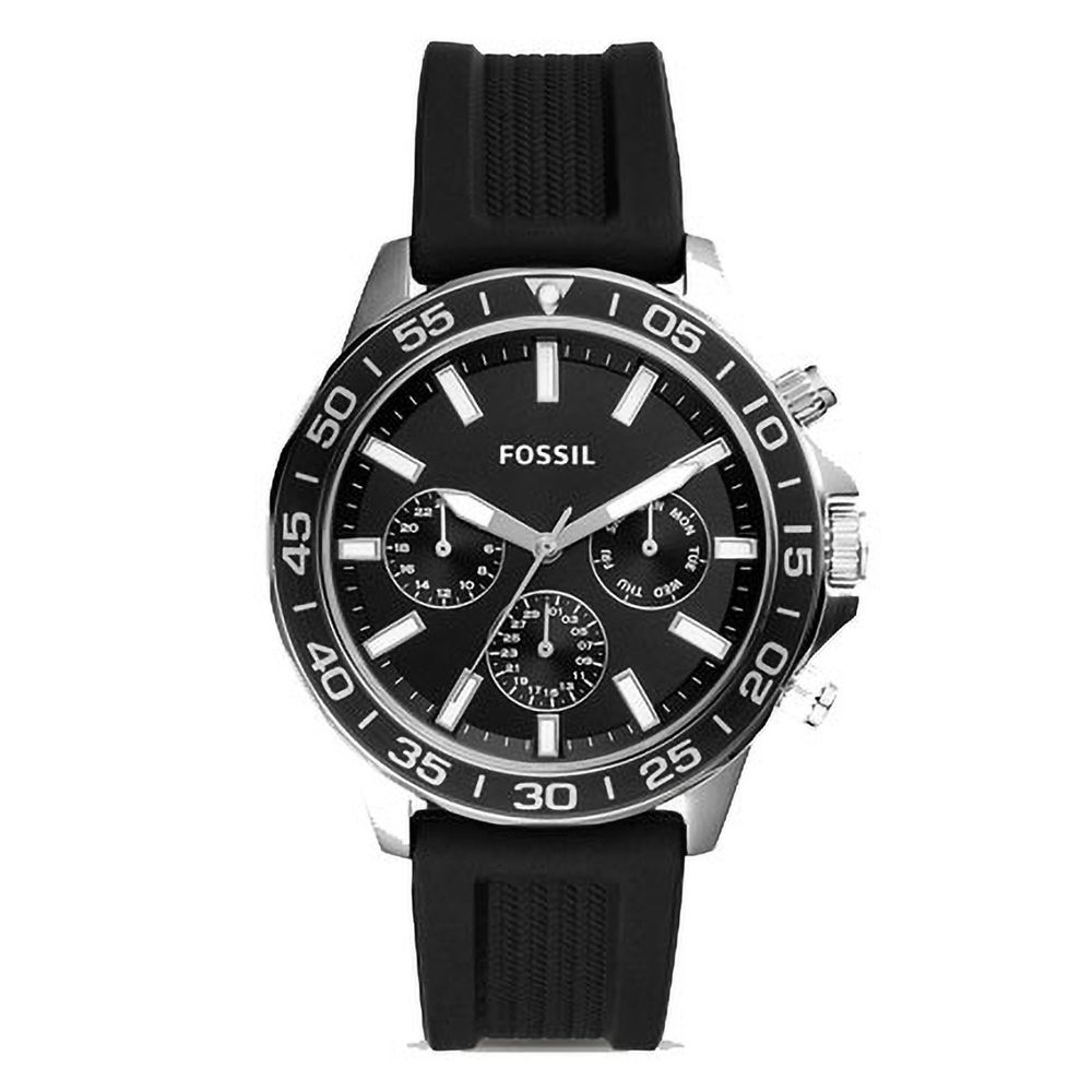 Fossil BQ2494 Bannon Black Silicone