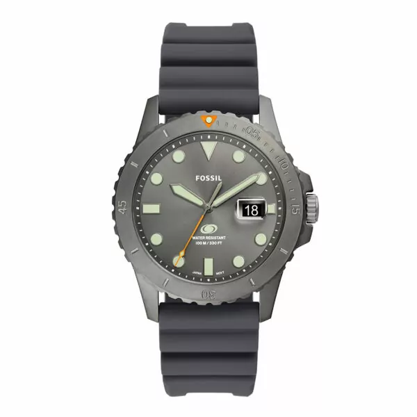 Fossil FS5994 Gray Silicone