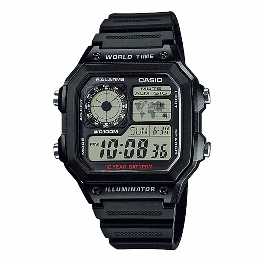 Casio AE-1200WH-1A Classic Digital