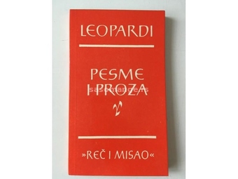 Leopardi - Pesme i proza