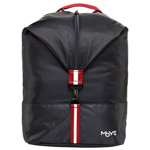 MOYE Trailblazer 13.3" Backpack Black O7 + Neck Pillow Grey