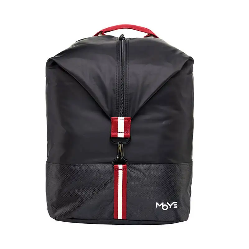 MOYE Trailblazer 13.3" Backpack Black O7 + Neck Pillow Grey