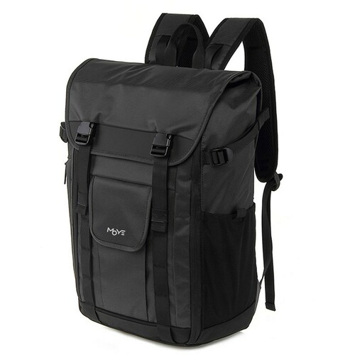 MOYE Trailblazer 17.3" Backpack Black O4 + Neck Pillow Grey