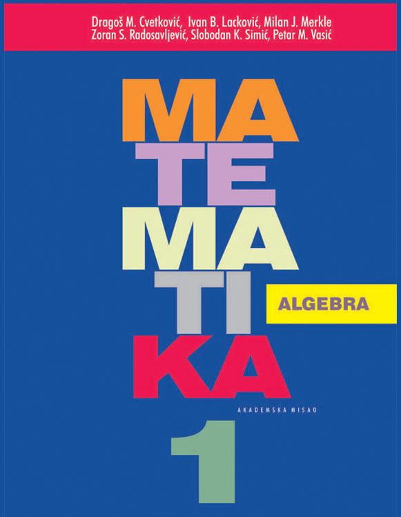 Matematika I – algebra