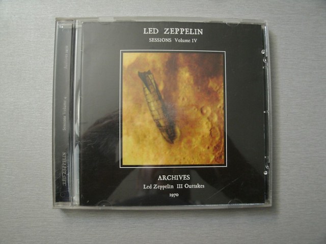 Led Zeppelin - Archives 1970. Sessions Volume IV