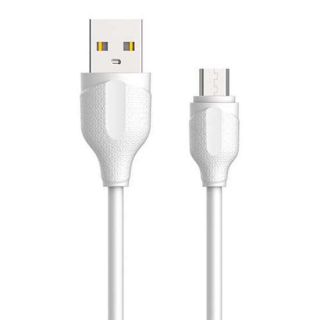 USB data kabal LDNIO LS372 microUSB 2m beli