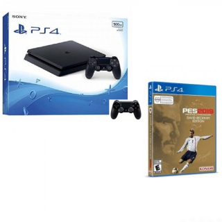 SONY PS4 500GB+DS4+PES 19 Beckham EDT