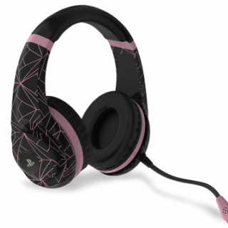 PS4 Rose Gold Edition Stereo Gaming Headset - Abstract Black
