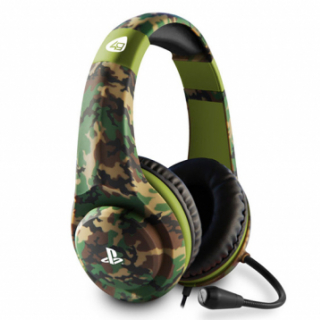 PS4 Camo Edition Stereo Gaming Headset - Woodland