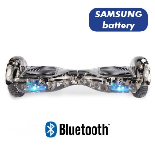 HOVERBOARD S36 BLUETOOTH URBAN BLACK SKULL