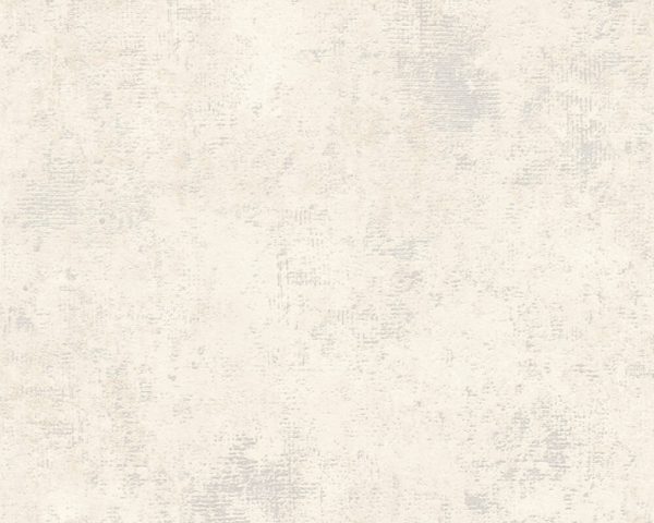 A.S. CRÉATION WALLPAPER «UNI, CREAM, METALLIC, SILVER» 388331