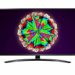 LG 55NANO793NE LED TV 55 NanoCell UHD, WebOS ThinQ AI, Iron Gray, Crescent stand, Magic remote