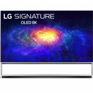LG OLED88ZX9LA OLED TV 88 8K Ultra HD, WebOS ThinQ AI, Twin tuner, Sculpture design, Magic remote