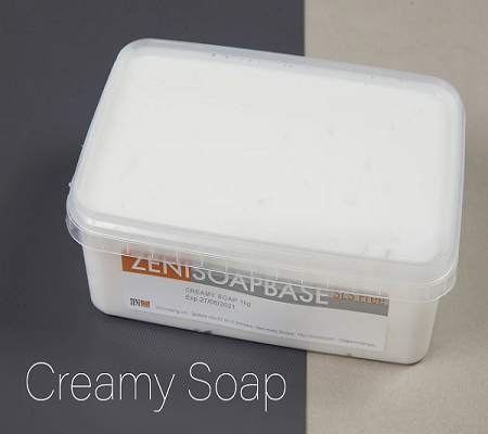 SAPUNSKA BAZA ZA KREM SAPUNE - ZENISOAPBASE CREAMY SOAP SLS FREE