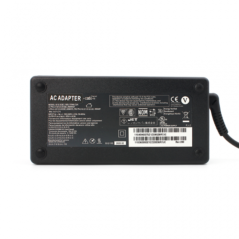 Punjac za laptop Lenovo 20V 8.5A 170W USB type